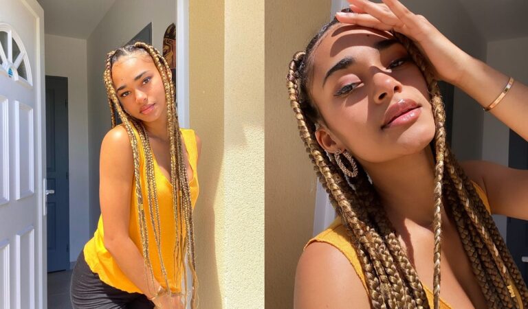 Mélanie Thomas, do Now United, surge com novo visual e estamos ...